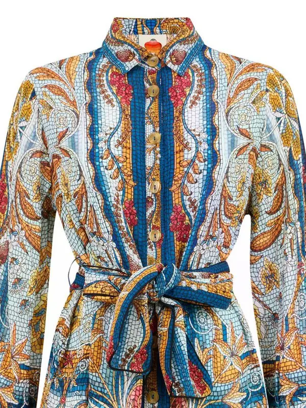 Farm Rio Printed Mini Dress