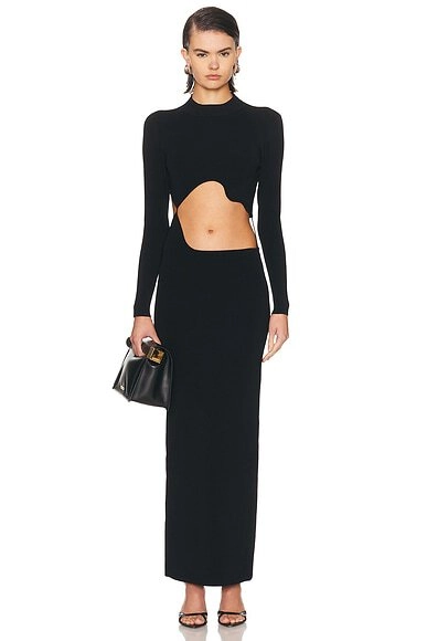 Christopher Esber Maparadita Lattice Separation Dress