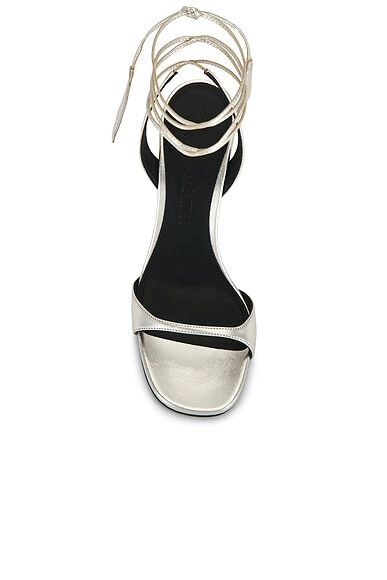 Attico Ora 95mm Sandal - Silver