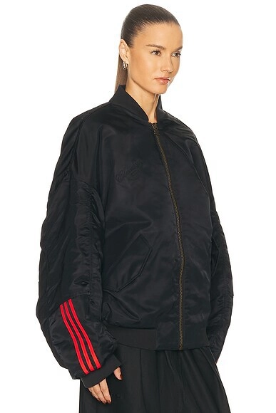 ADIDAS ORIGINALS X Willy Chavarria Satin Bomber Jacket