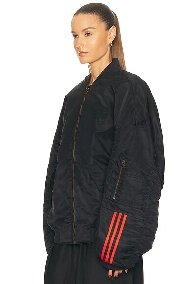 ADIDAS ORIGINALS X Willy Chavarria Satin Bomber Jacket