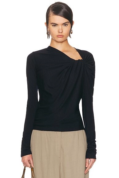 A.L.C. Lizzy Long Sleeve Knit Top
