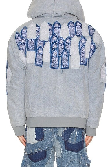 WHO DECIDES WAR Fly Away Work Jacket - Sky