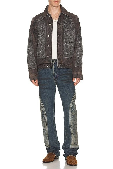 WHO DECIDES WAR Mechanic Trucker Jacket
