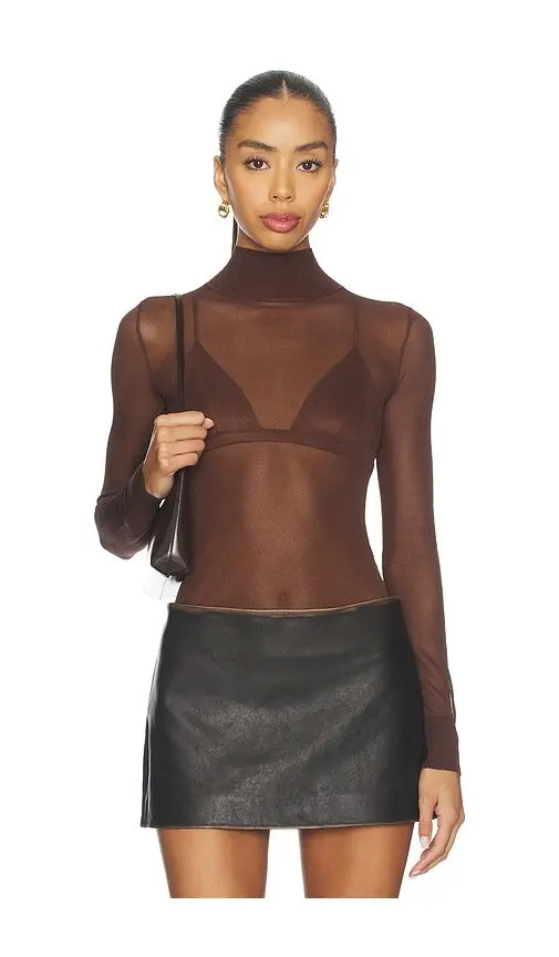 SEROYA Lainey Top - Brown