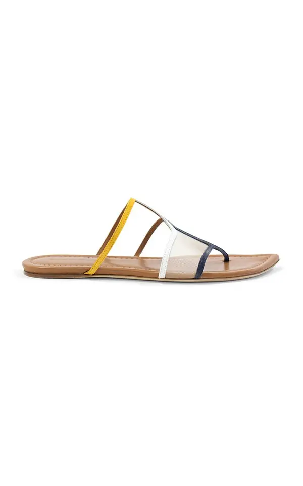 Christopher Esber Paloma Vapour Mesh Sandals - Multi