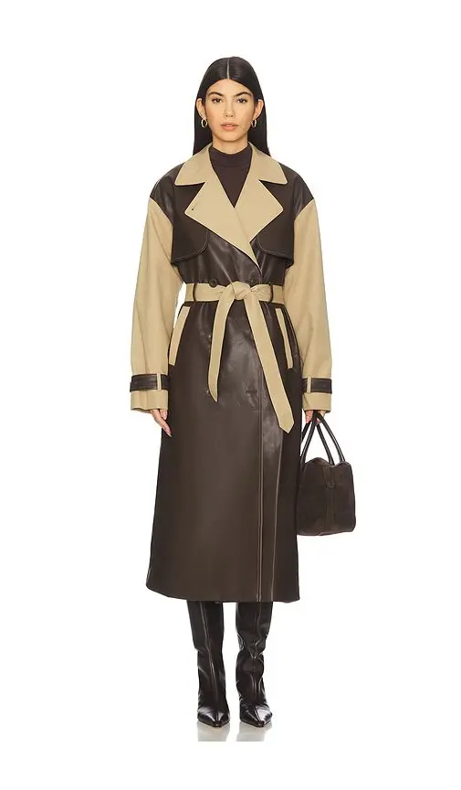 OW Betty Belted Trench Coat