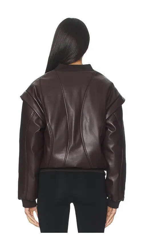 OW Valentina Faux Leather Jacket