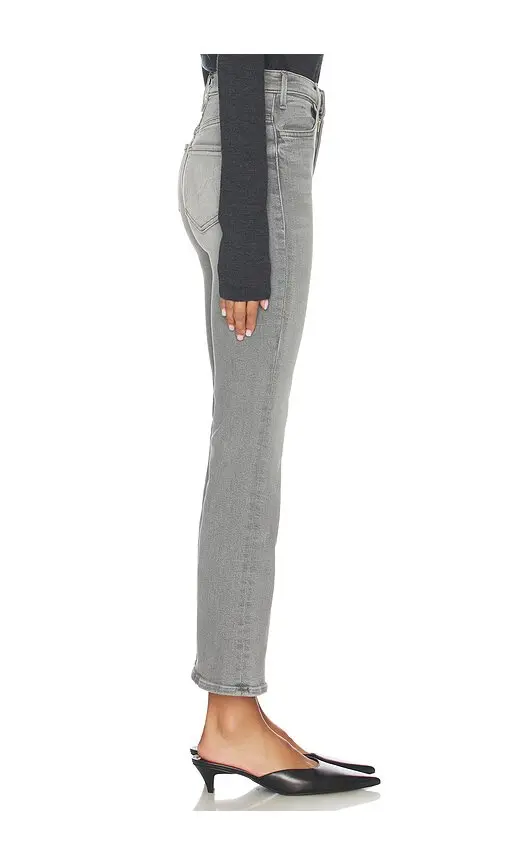 MOTHER The Hustler Ankle Jeans - Grey