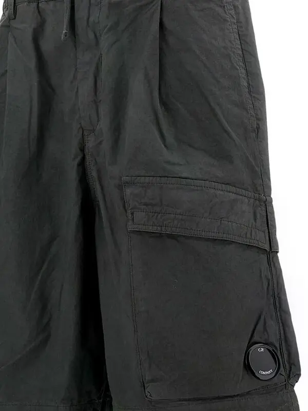 C.P. COMPANY Button-fastening Cargo Shorts - Grey