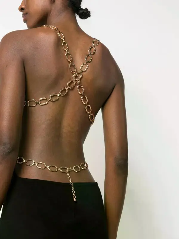 NISSA Chain-link Mini Dress