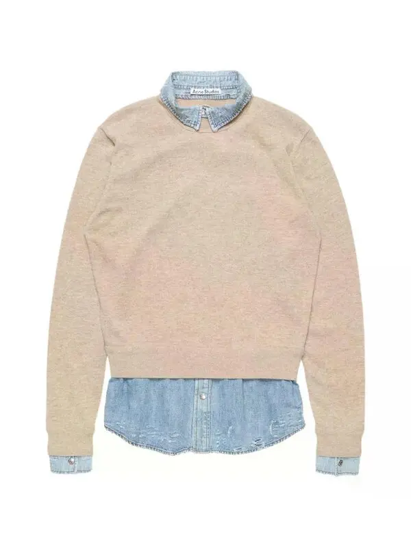 Acne Studios Layered V-neck Sweater