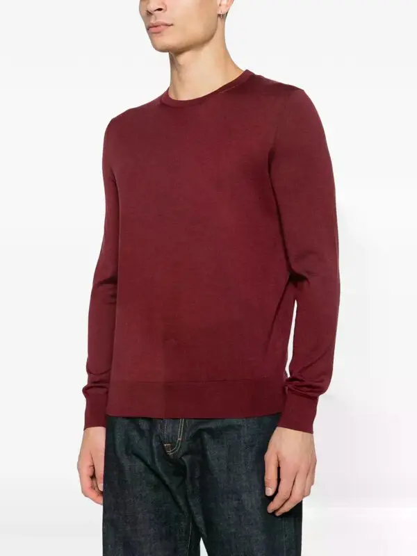 IVORY PARIS Crew Neck Sweater - Red