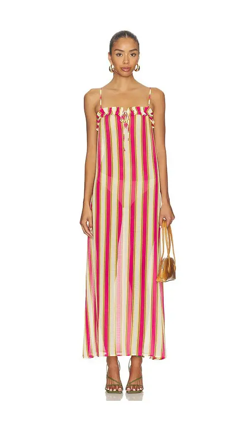Solid & Striped The Ayden Dress In . Also - Orange