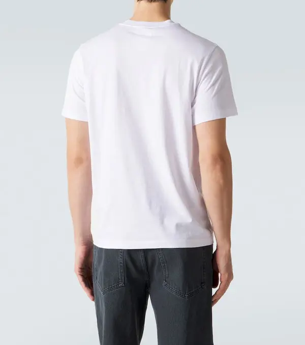 Moncler Set Of 3 Cotton Jersey T-shirts - Multicoloured