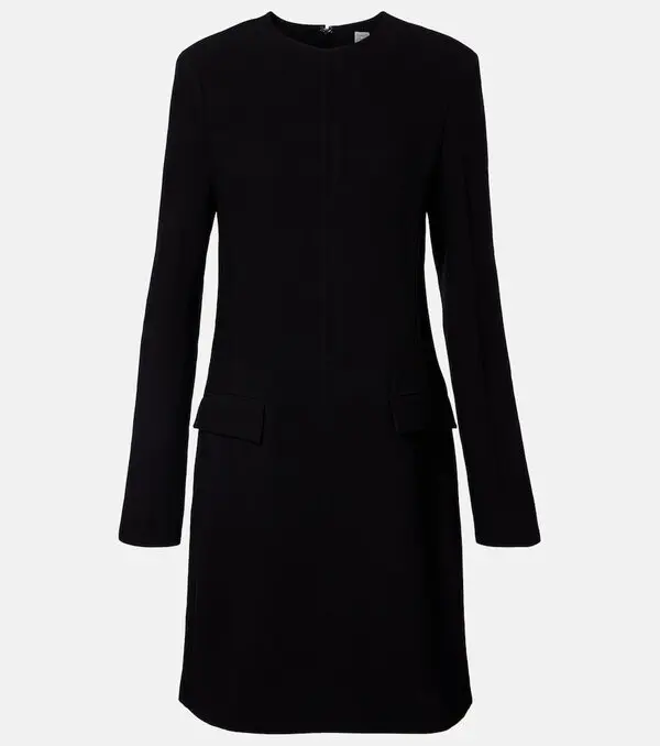 TOTEME Pocket Crepe Minidress - Black