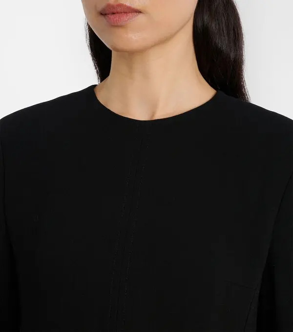TOTEME Pocket Crepe Mini Dress