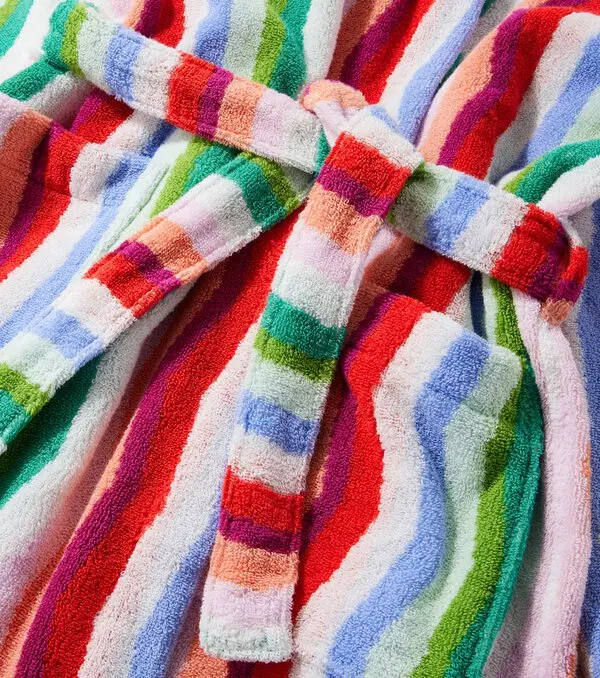 Missoni Wave Cotton Terry Bathrobe - Multicoloured