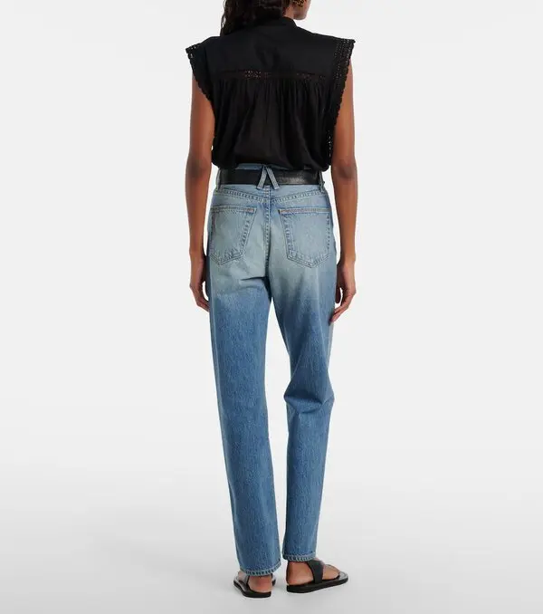 SLVRLAKE London Faded Straight Jeans