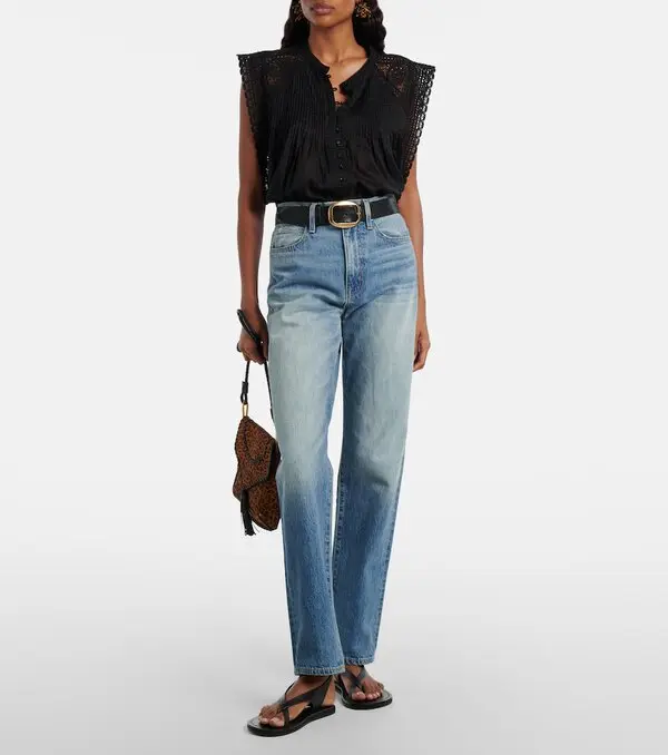 SLVRLAKE London Faded Straight Jeans