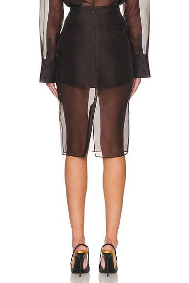 SEROYA Elda Skirt - Ash Brown