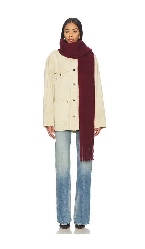 LOVERS AND FRIENDS Louisa Scarf - Red