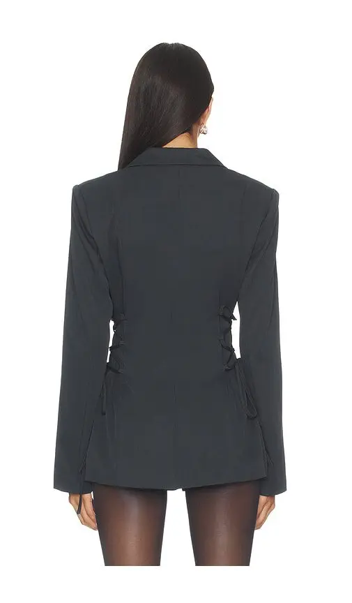 Superdown Jennifer Lace Up Blazer In . Also