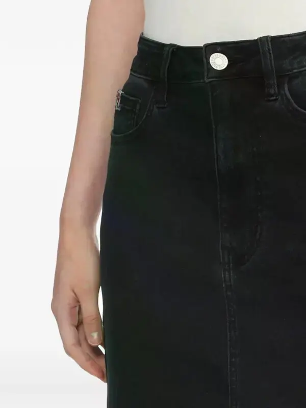 A BATHING APE Denim Maxi Skirt
