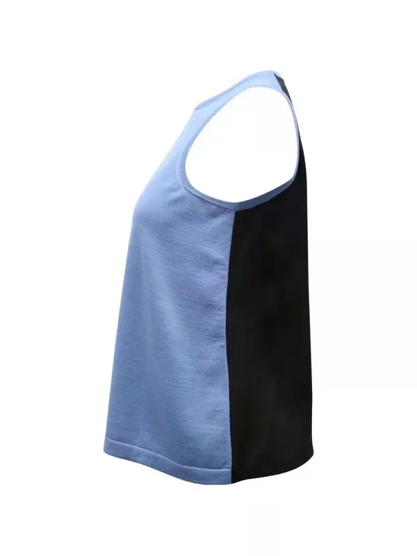 HAIDER ACKERMANN Two-tone Sleeveless Tank Top