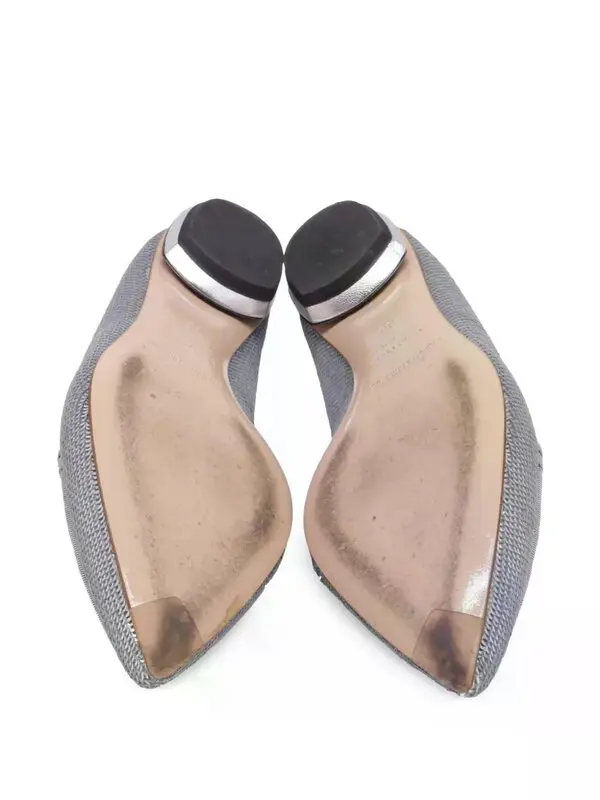 NICHOLAS KIRKWOOD Beya Sequin Pointed Ballet Flats
