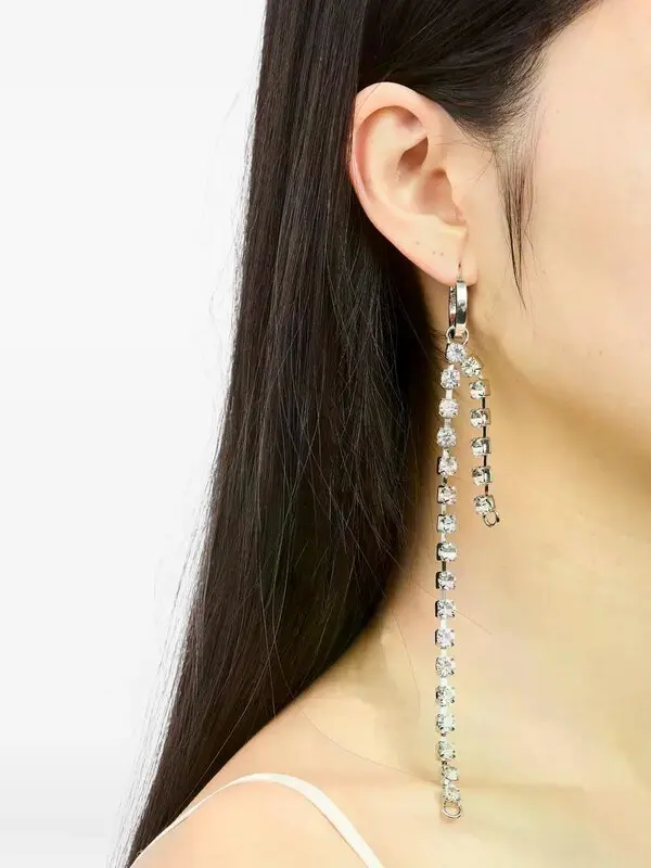 MAISON MARGIELA Tone Crystal Drop Earrings