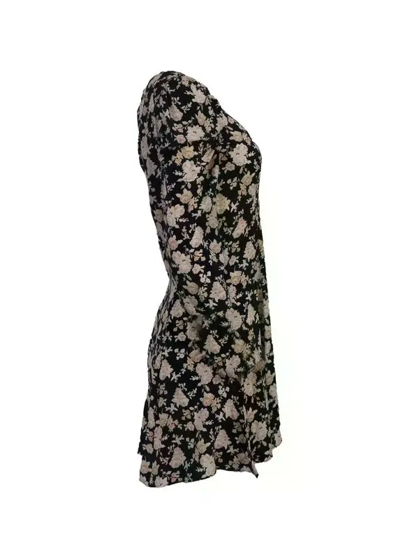LoveShackFancy Juree Floral-print Mini Dress