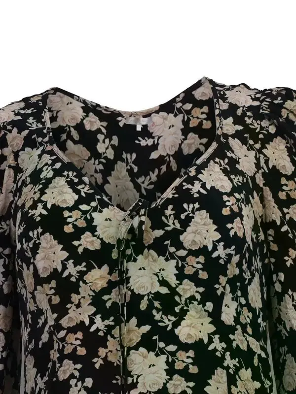 LoveShackFancy Juree Floral-print Mini Dress