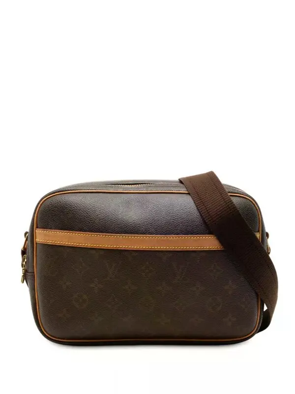 LOUIS VUITTON Monogram Reporter Pm Crossbody Bag