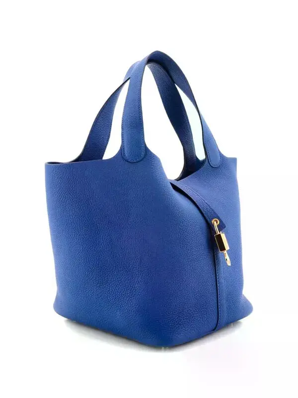 Hermès Picotin Lock Bag Clemence Mm Bucket Bag