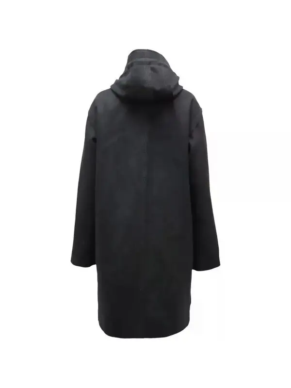 Sandro Hooded Wool Parka