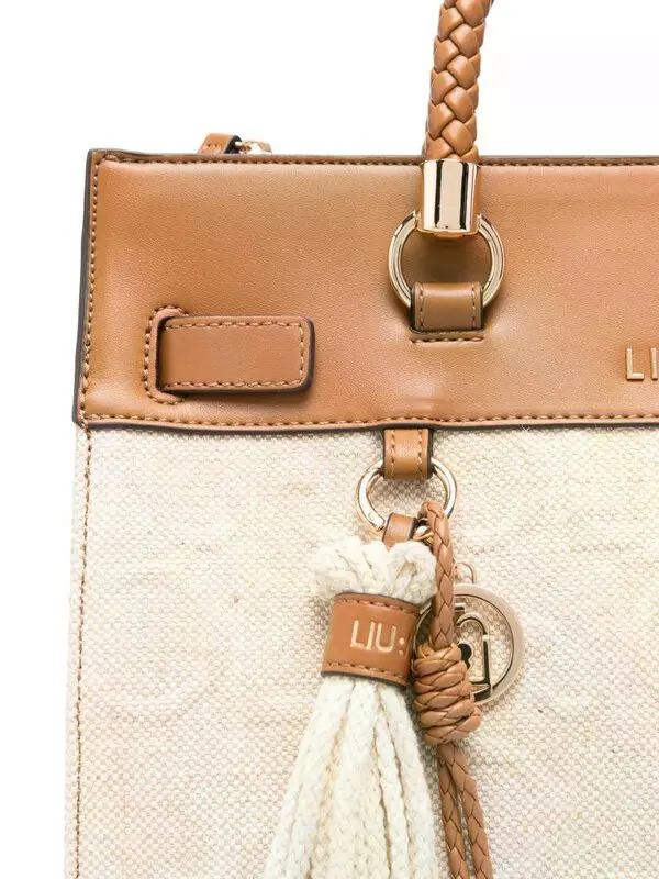 Liu Jo Manhattan Jacquard Tote Bag