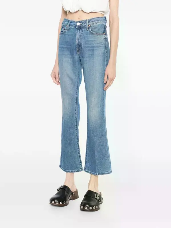 MOTHER The Outsider Flood Jeans - Blue
