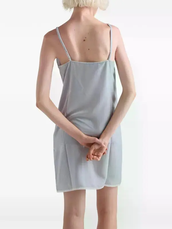 Prada Flared Spaghetti-straps Slip Dress