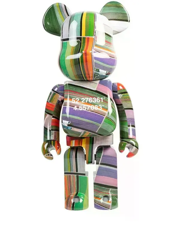 MEDICOM TOY X Benjamin Grant Overview Lisse Be@rbrick 1000% Figure - Green