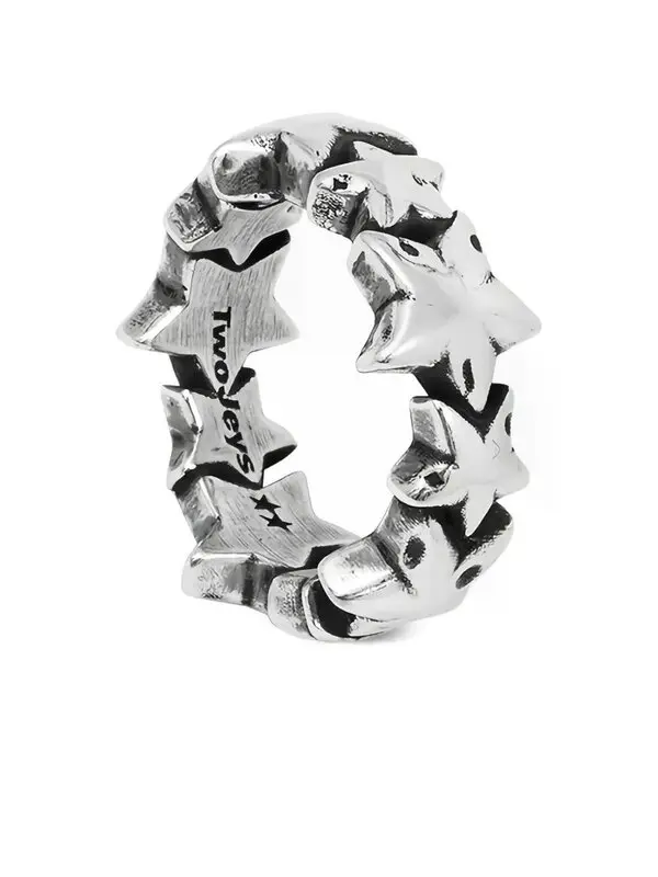 TWOJEYS Star Band Ring