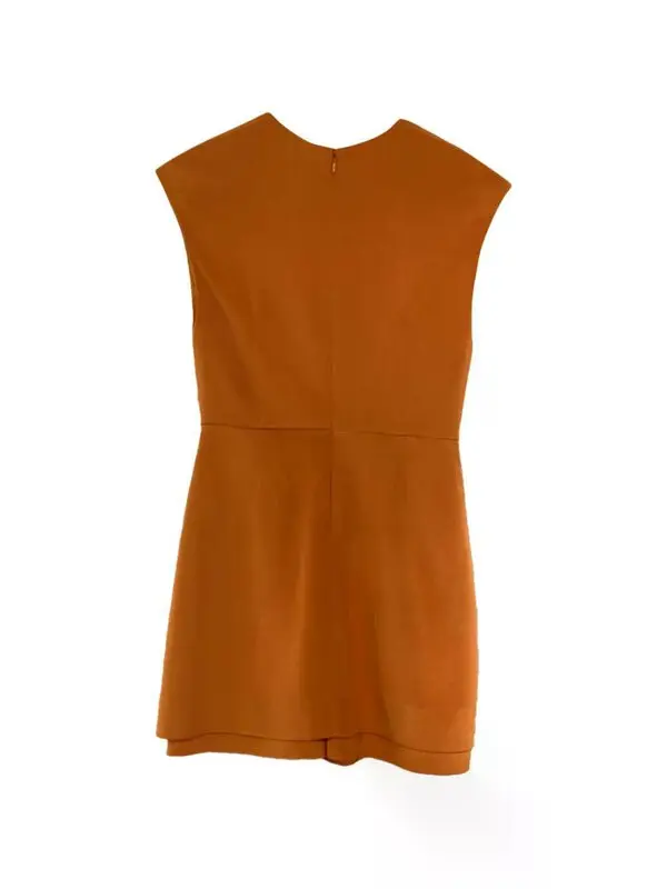 Valentino Garavani Crew-neck Romper - Orange