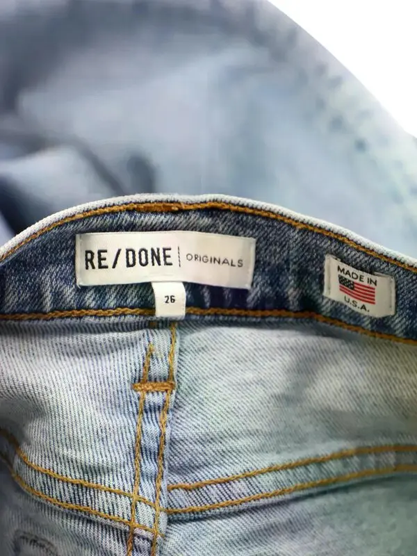 RE/DONE Straight Leg Jeans