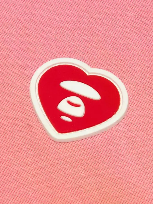 AAPE BY *A BATHING APE Heart-motif Zip-up Hoodie