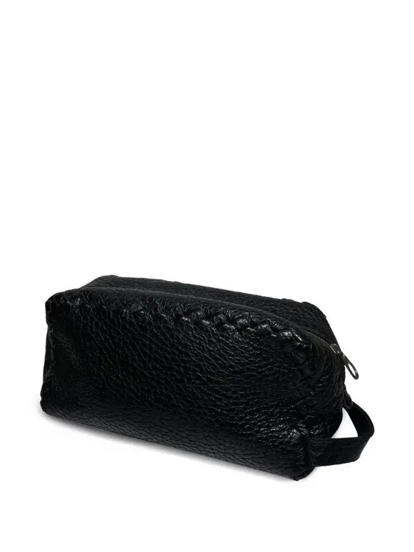 Bottega Veneta Leather Zip Pouch
