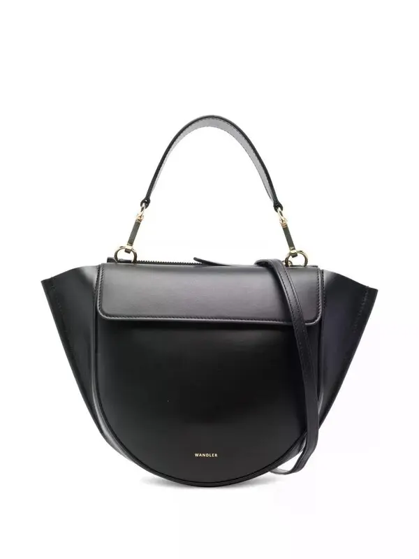 WANDLER Small Hortensia Top-handle Bag - Black