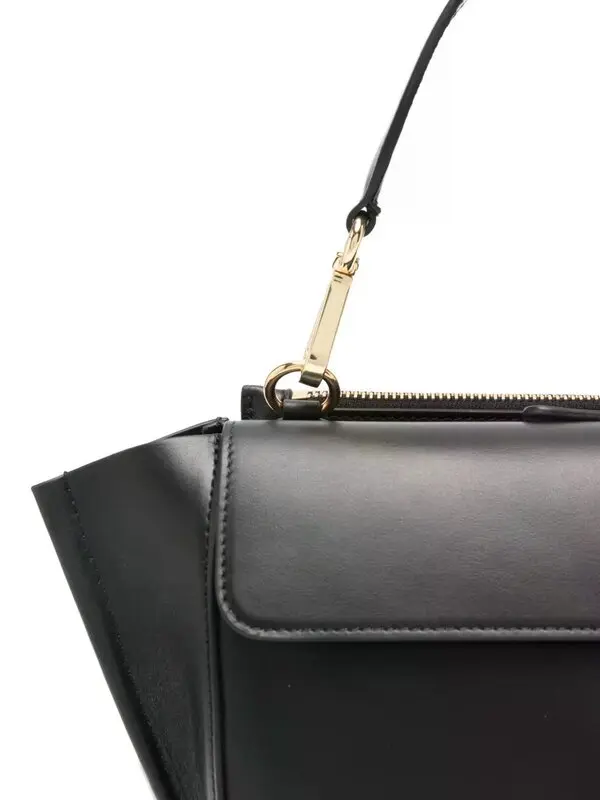 WANDLER Small Hortensia Top-handle Bag - Black