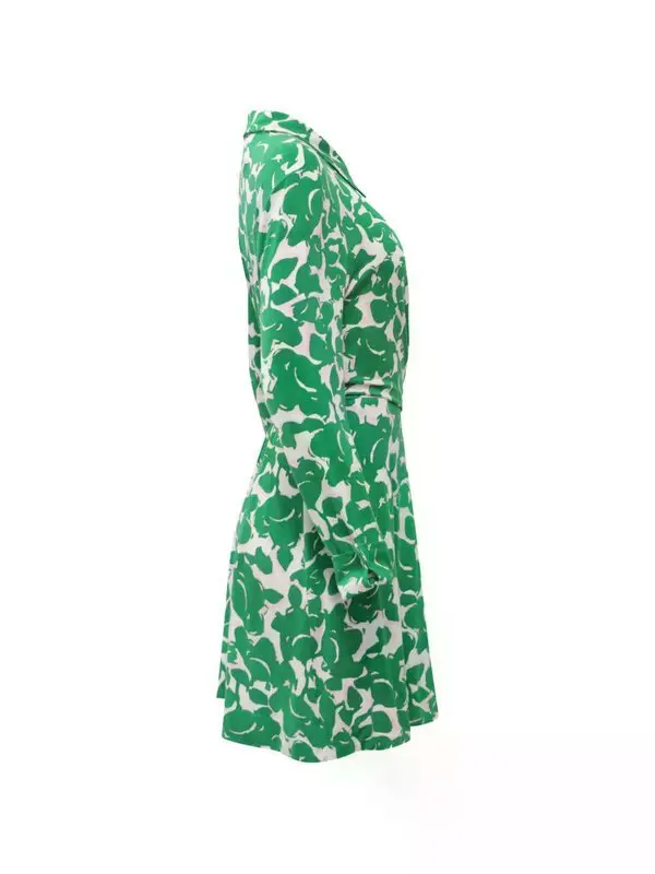 Diane Von Furstenberg Printed Wrap Dress