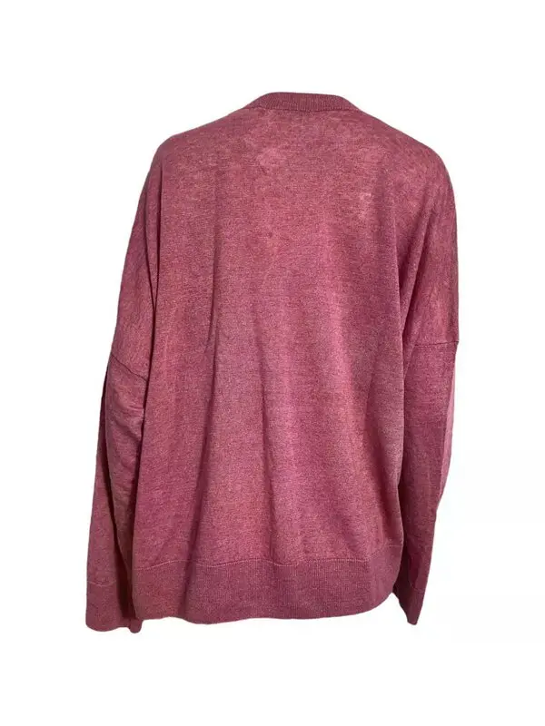 Loewe X Paula's Ibiza Printed Linen Blend Crew Neck Sweatshirt