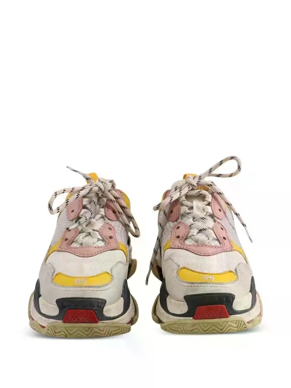 Balenciaga Triple S Leather Trainers